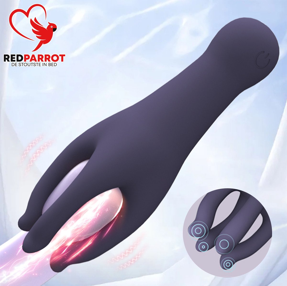 Nieuwe Octopus eikel Masturbator BLACK Deluxe | Penis massage | Cock massager | 10... | bol.com