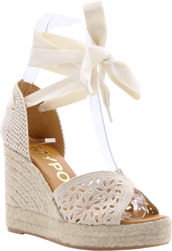Maypol Espadrille Beige 40 | bol.com