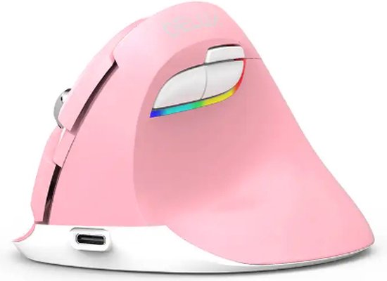 Delux M618M Mini - Ergonomische muis - Draadloos (2,4ghz + Bluetooth ...