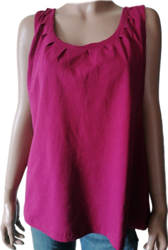 Top - Dames - X-Two - Donker Rose - Maat 46 | bol