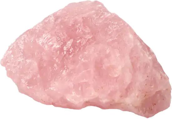 Edelsteen - Ruwe Rozenkwarts - groot extra large - Chakra & Healing ...