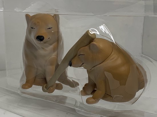 Youtooz Bonk! CHEEMS Shiba Vinyl Figure meme | bol