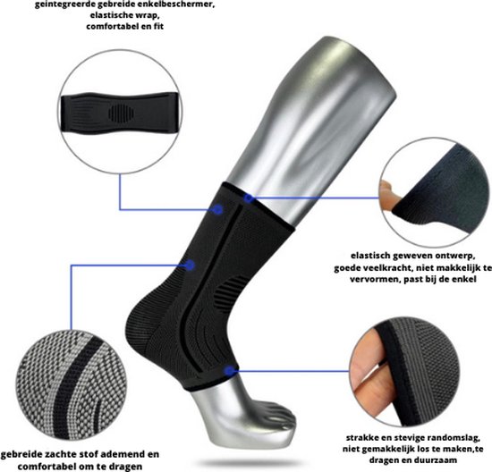 Enkel brace - Enkel Tape - Enkel bandage - Voetbrace ...