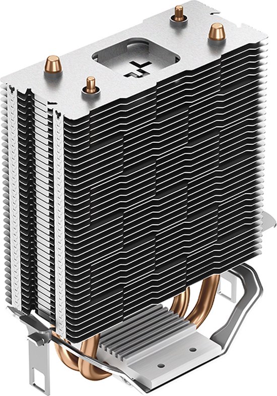 DeepCool AG200 2x Heat Pipe Single Tower CPU Air Cooler, 1x 92mm Hydro ...