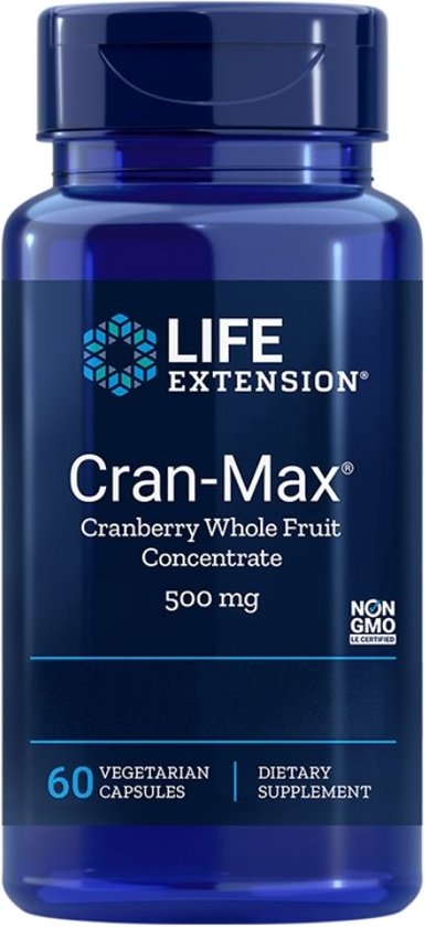 Life Extension Cran-Max Cranberrypillen - Voedingssupplement - 500mg ...