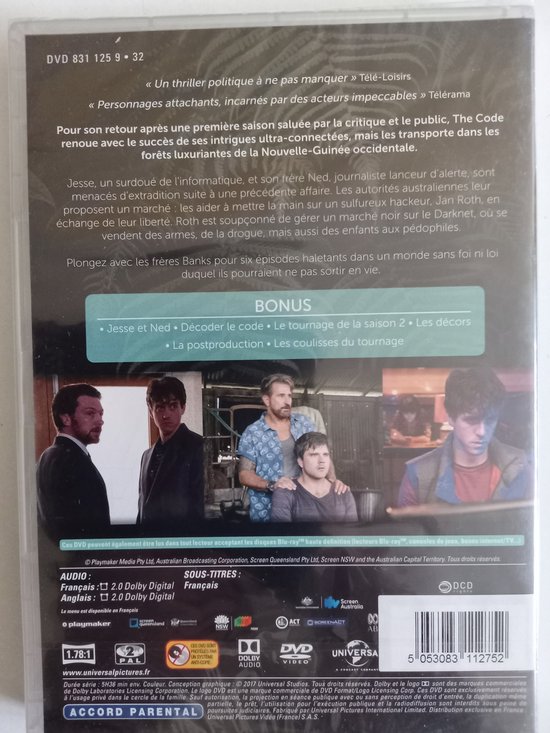 Code, The S2 (F) (Dvd), Niet gekend | Dvd's | bol