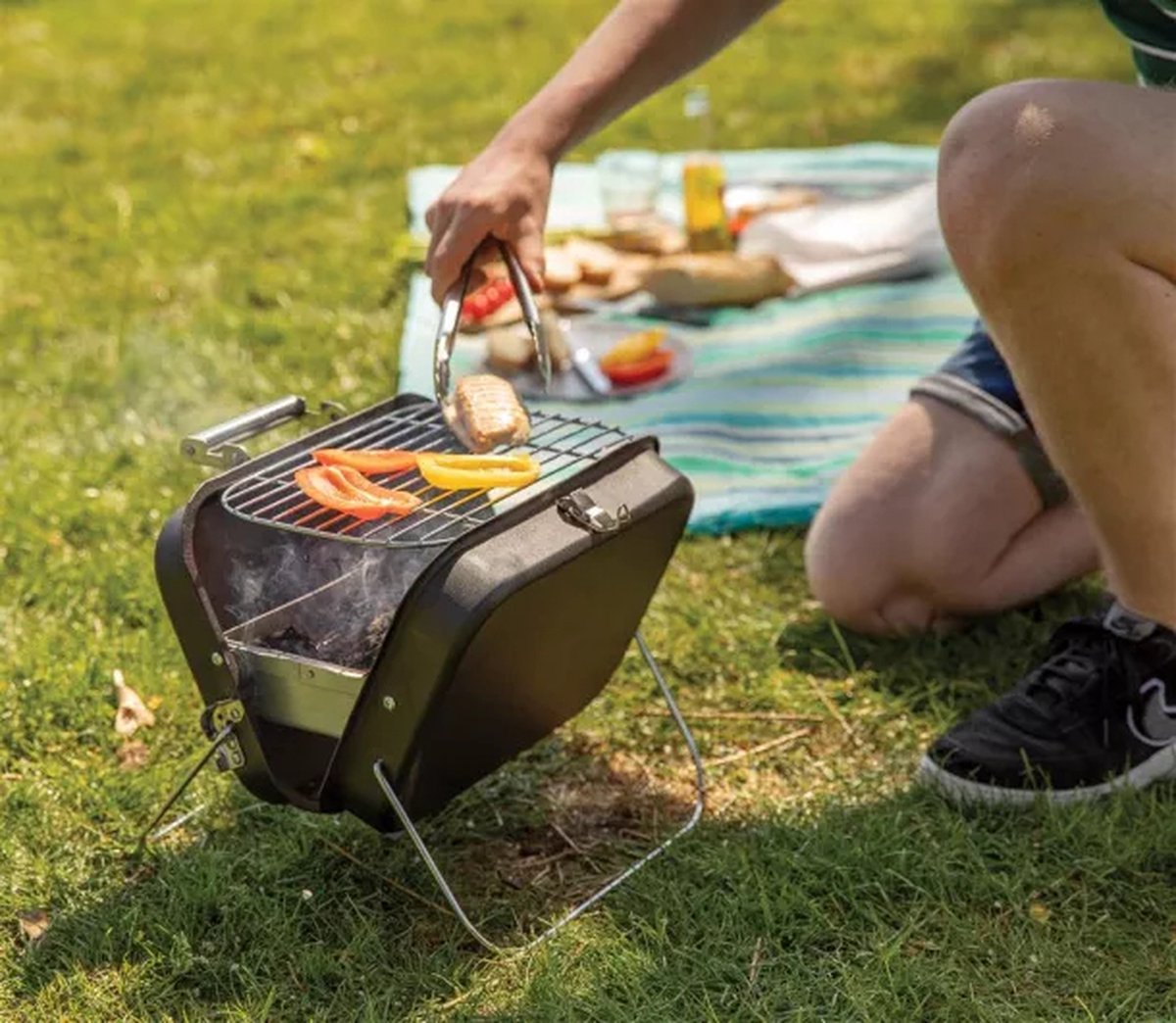 Deluxe draagbare barbecue in koffer - BBQ ON THE GO - Portable BBQ ...