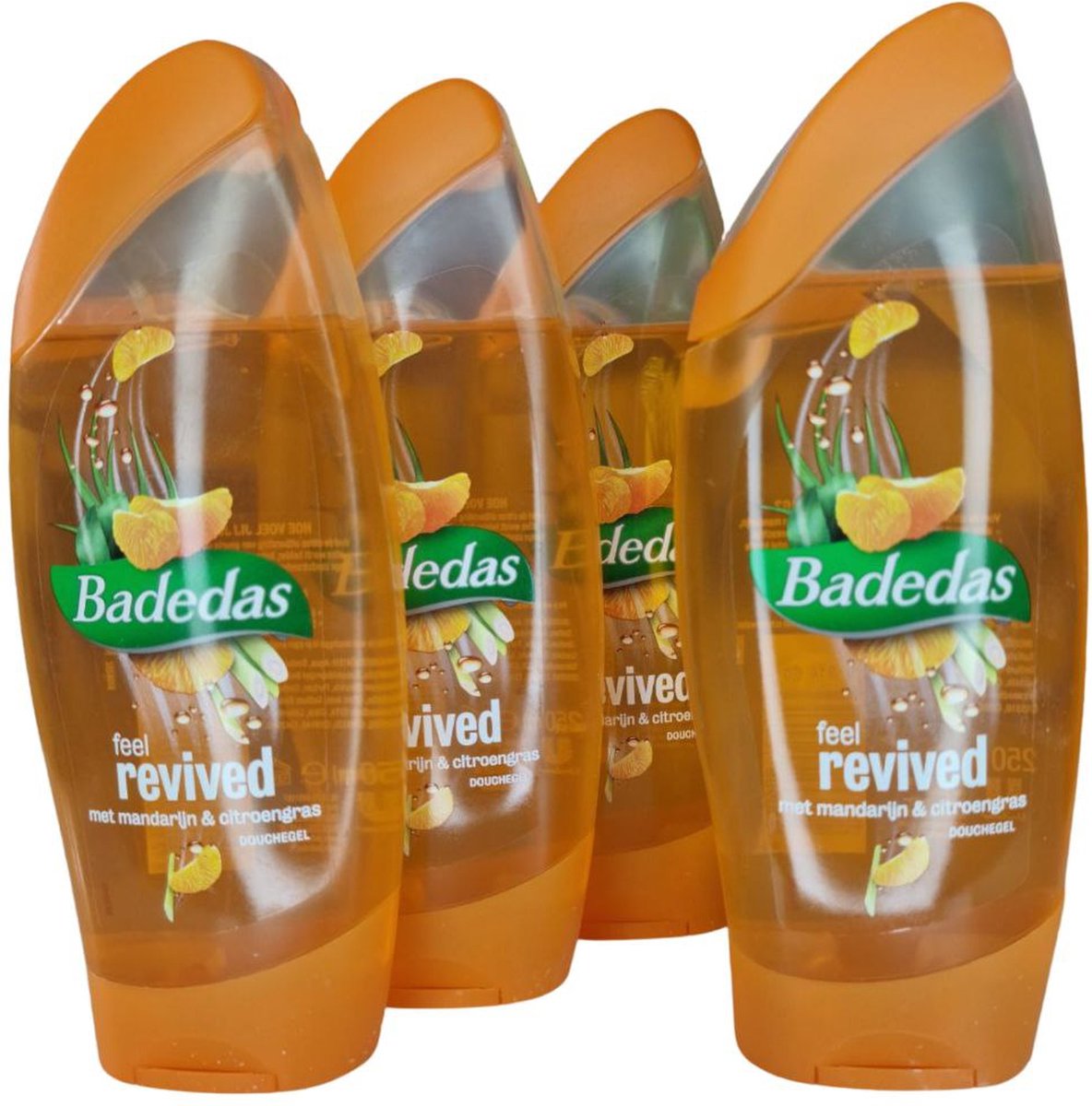 4 - stuk | Badedas Douchegel Feel Revived 250ml | bol.com