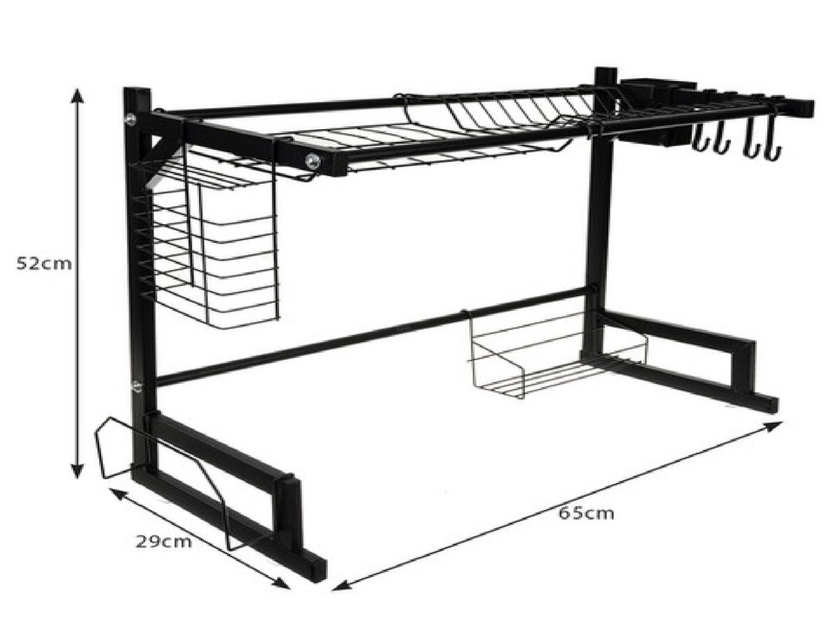 Borvat® | Luxe Metalen Afdruiprek | Afwas Druiprek | Vaatwasser Rek Met ...