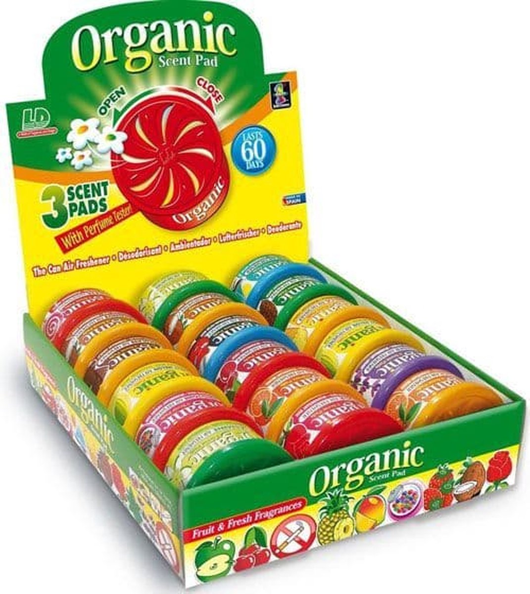 L&D Organic Luchtverfrisser Vanilla - Autogeur - Auto luchtje - Auto ...