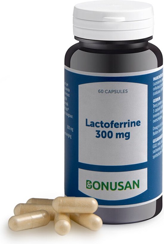 Bonusan Lactoferrine 300 mg 60 capsules | bol