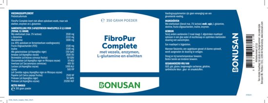 Bonusan FibroPur Complete 350 gr | bol