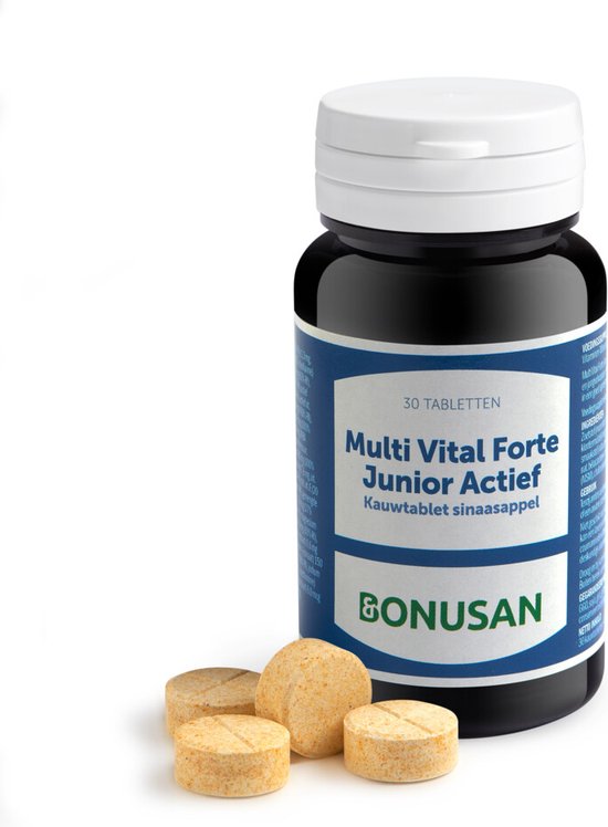 Bonusan Multi Vital Forte Junior Actief 30 tabletten | bol