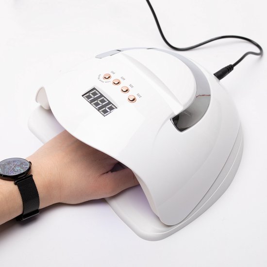 DRM Dual UV/LED Nagellamp SUN X6 Max 220W. Wit | bol.com