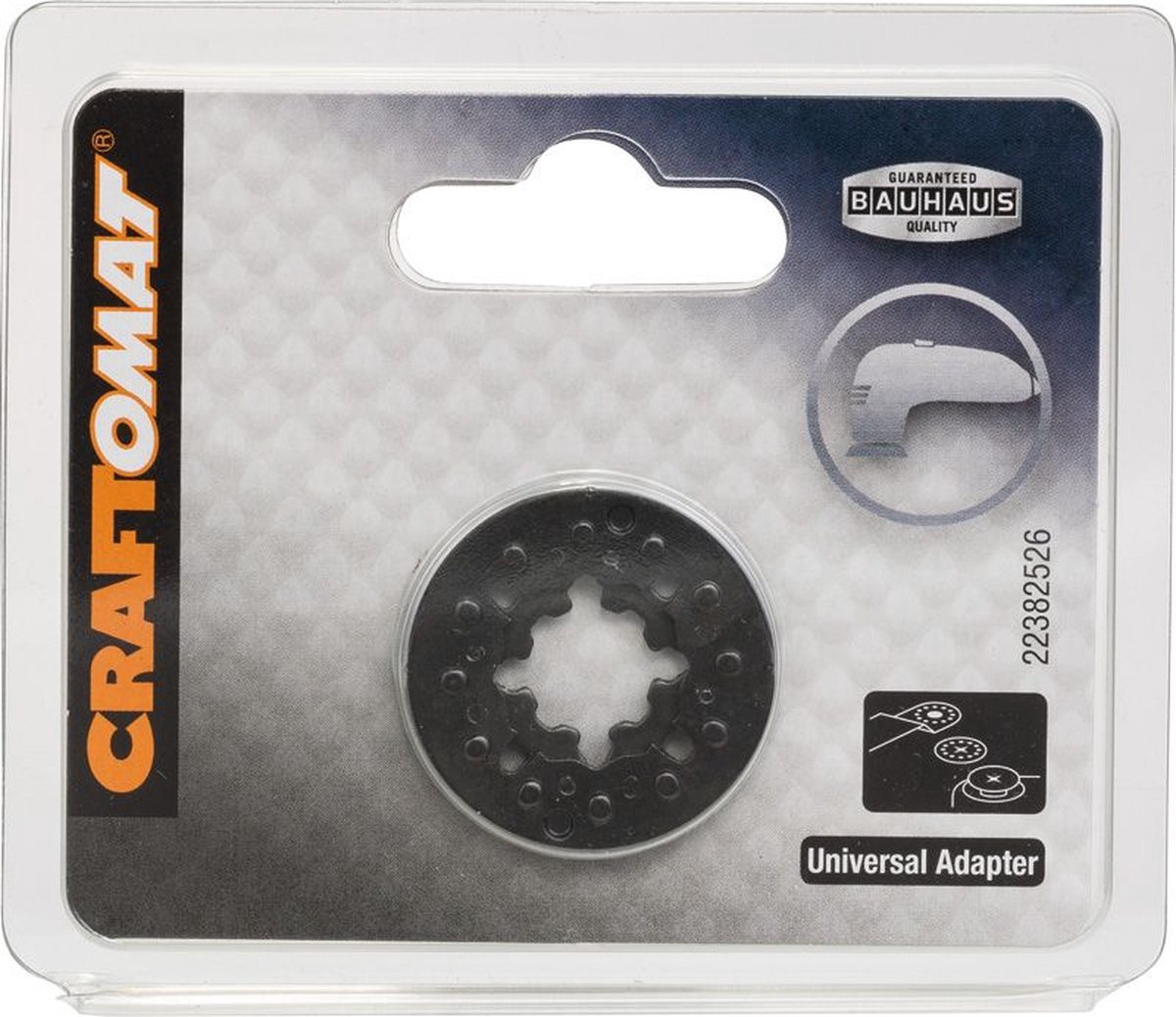 CRAFTOMAT adapter voor multitool - Universeel - Ook voor Fein en ...