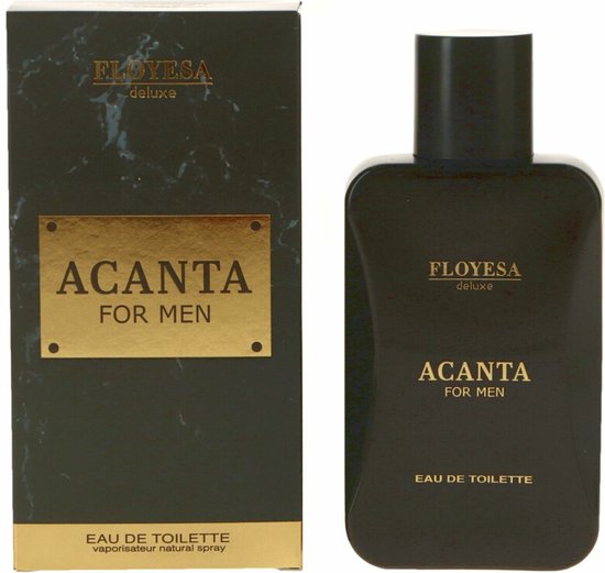 Floyesa Deluxe Eau de Toilette Spray Acanta Men 100 ml | bol