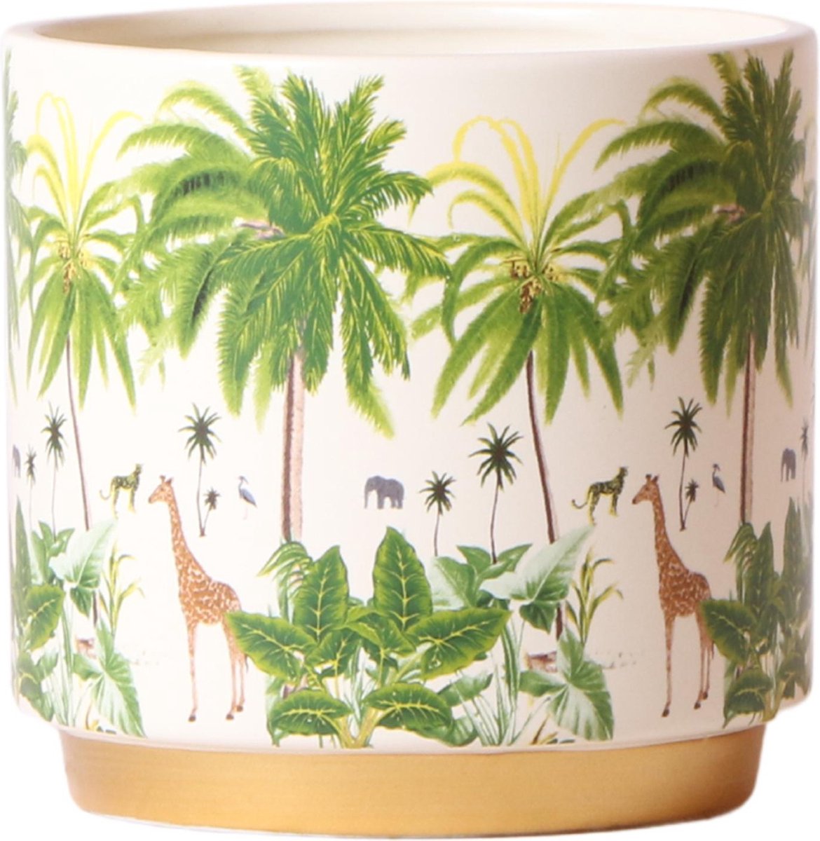 Home des colibris | Pot de fleurs Jungle - Pot décoratif en céramique ...