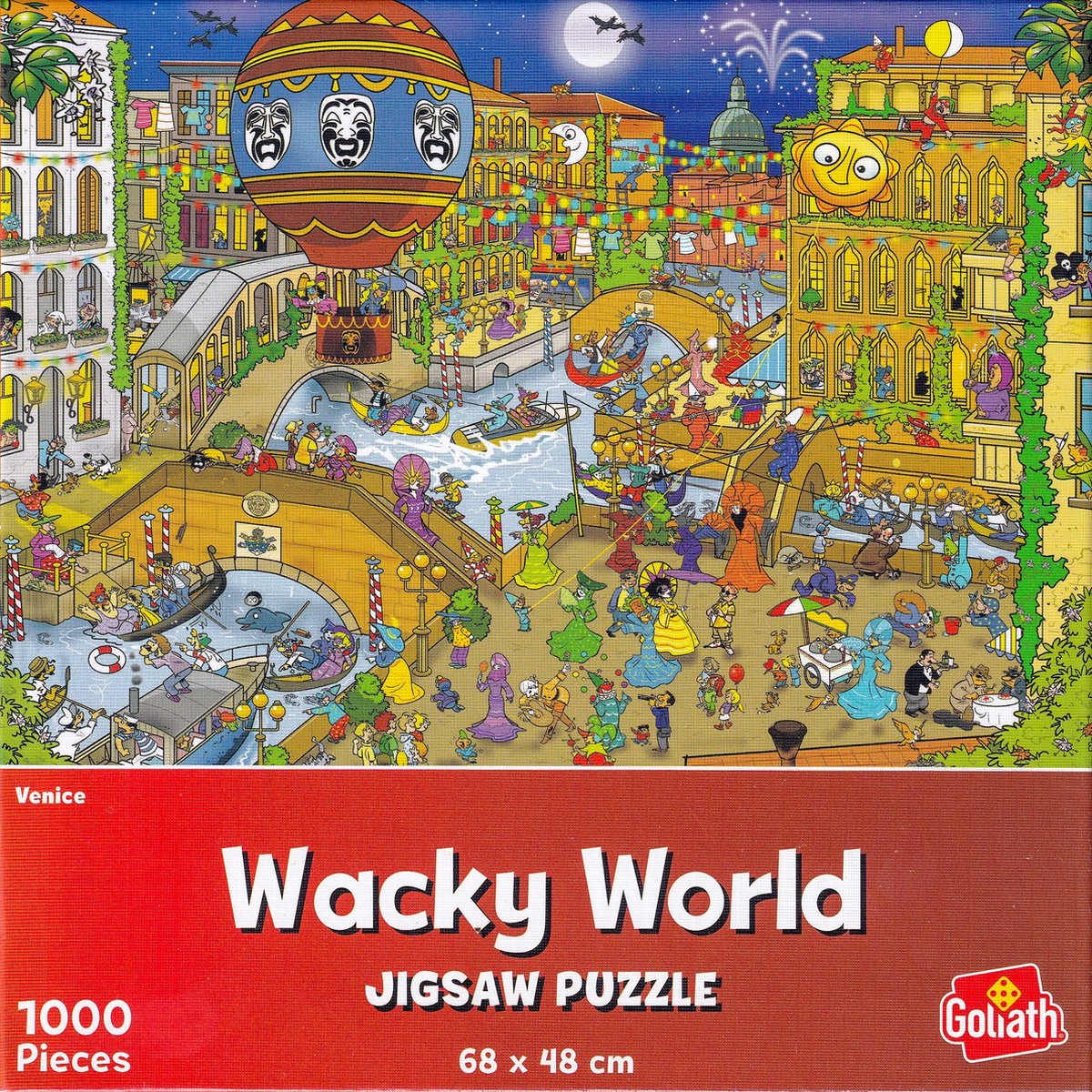 Goliath Wacky World PUZZEL Venice 1000 stukjes | bol.com