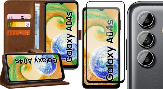 Samsung Galaxy A04s / A13 5G Hoesje - Screenprotector FullGuard ...