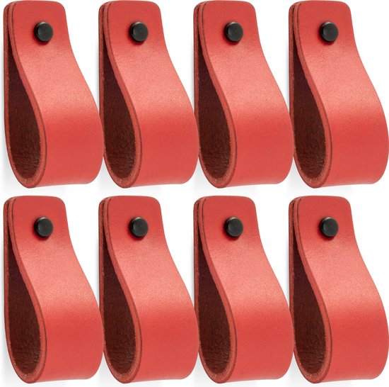 Buffel&Co Leren Handgrepen – Meubelgreep – Handvaten Kast – Keukengreep ...