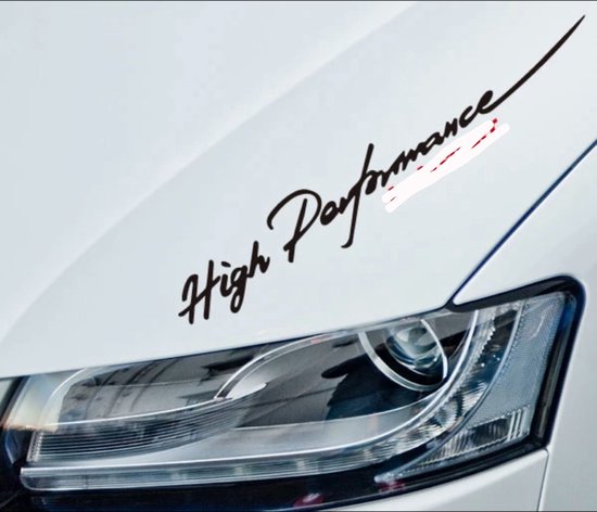 high performance sticker autosticker limitedsticker tuningsticker wit | bol