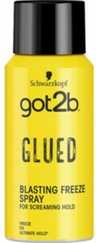 6x Got2b Glued Haarspray Mini 100 ml | bol