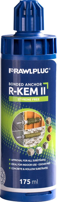 Rawl Chemisch anker R-KEM-II 175 ml Grijstint | bol.com