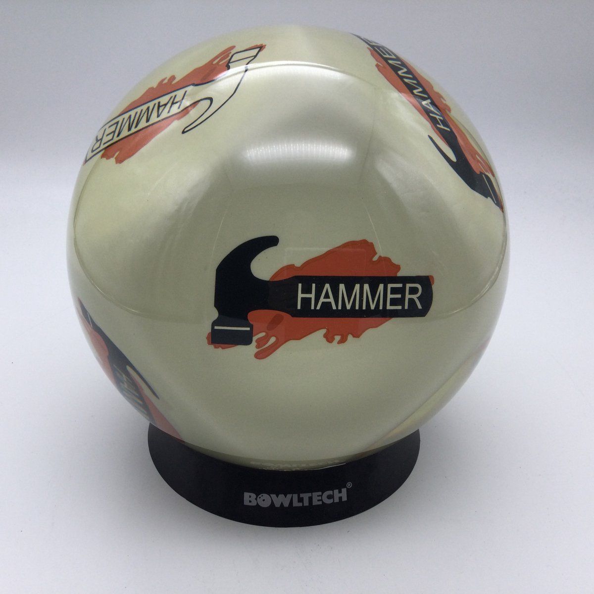Bowling Bowlingbal Hammer, 'Cube' , polyester bal, kleur doorzichtig ...