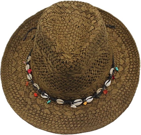 Zonnehoed Strandhoed Deukhoed Effen Bruin | bol