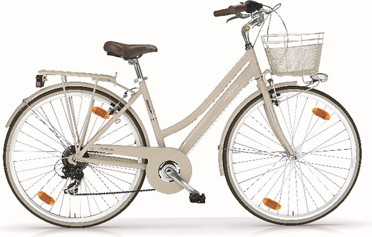 Damesfiets Hybride - Stadsfiets 28 inch - Met 18 versnellingen ...