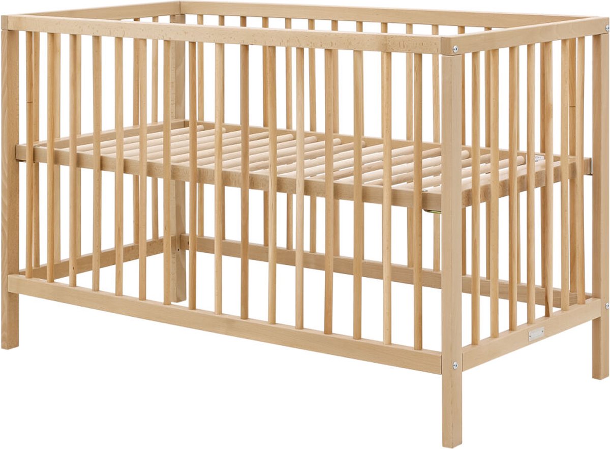 Bopita Toby Ledikant - 60x120 cm. - Natural | bol.com