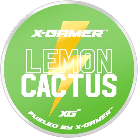 X-Gamer Energy Pouch - Lemon Cactus - Zonder nicotine en tabak - 20 ...