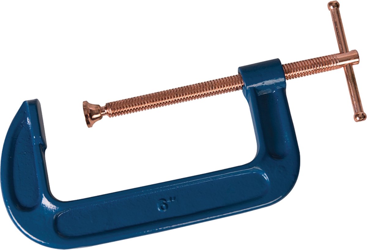 Silverline G-Klem - Houtklem - 150 mm | bol.com