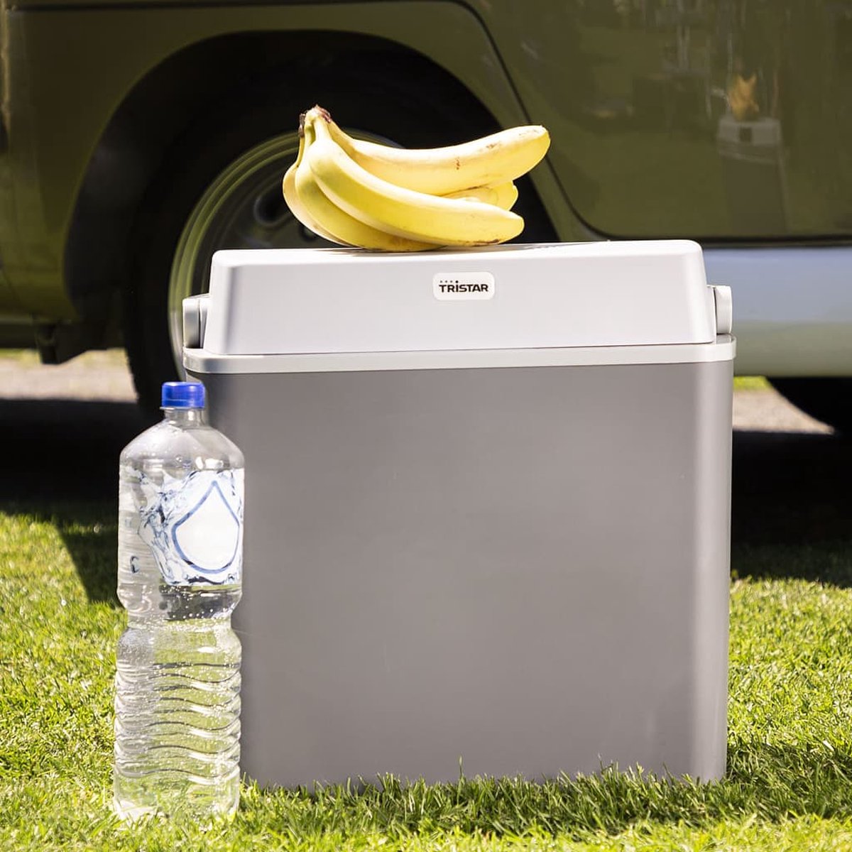 Tristar KB-7424 Koelbox - 22 liter - 12V autolader - Grijs | bol.com