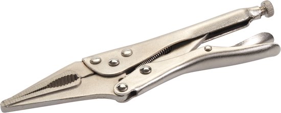 Silverline Langbek Griptang - Zelfvergrendelend - 225 mm | bol.com