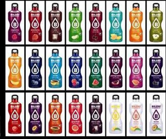 Bolero Instant Limonade - Proefpakket 12 smaken (suikervrij/stevia) | bol Bolero Instant Limonade - Proefpakket 12 smaken (suikervrij/stevia) | bol