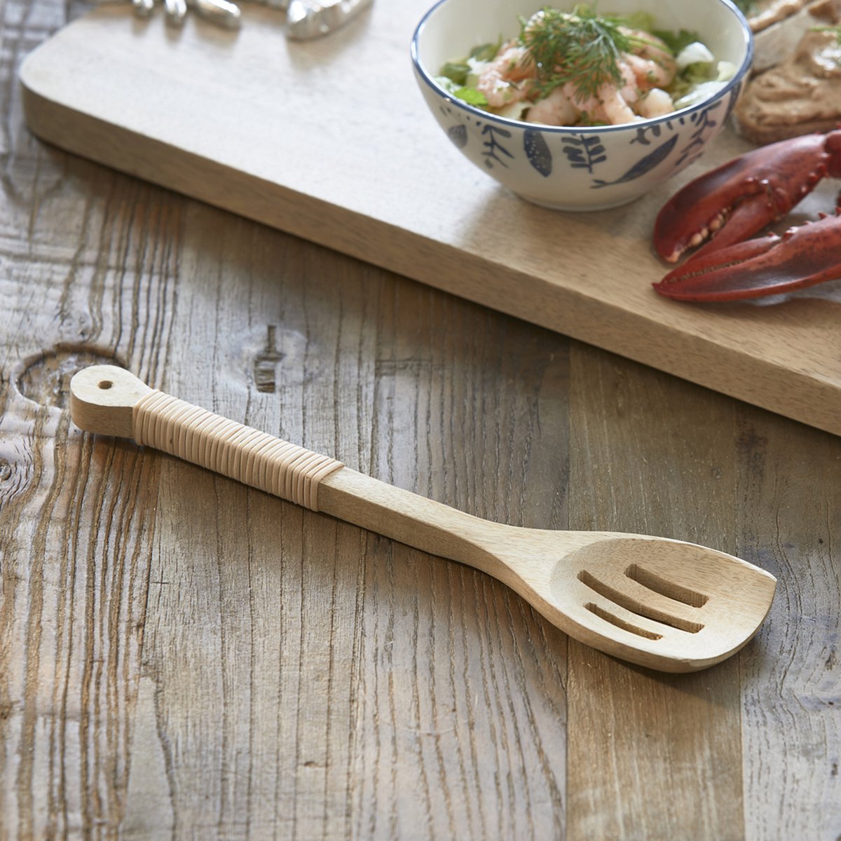 Spatule en bois Riviera Maison , cuillère de cuisine, ustensiles de ...