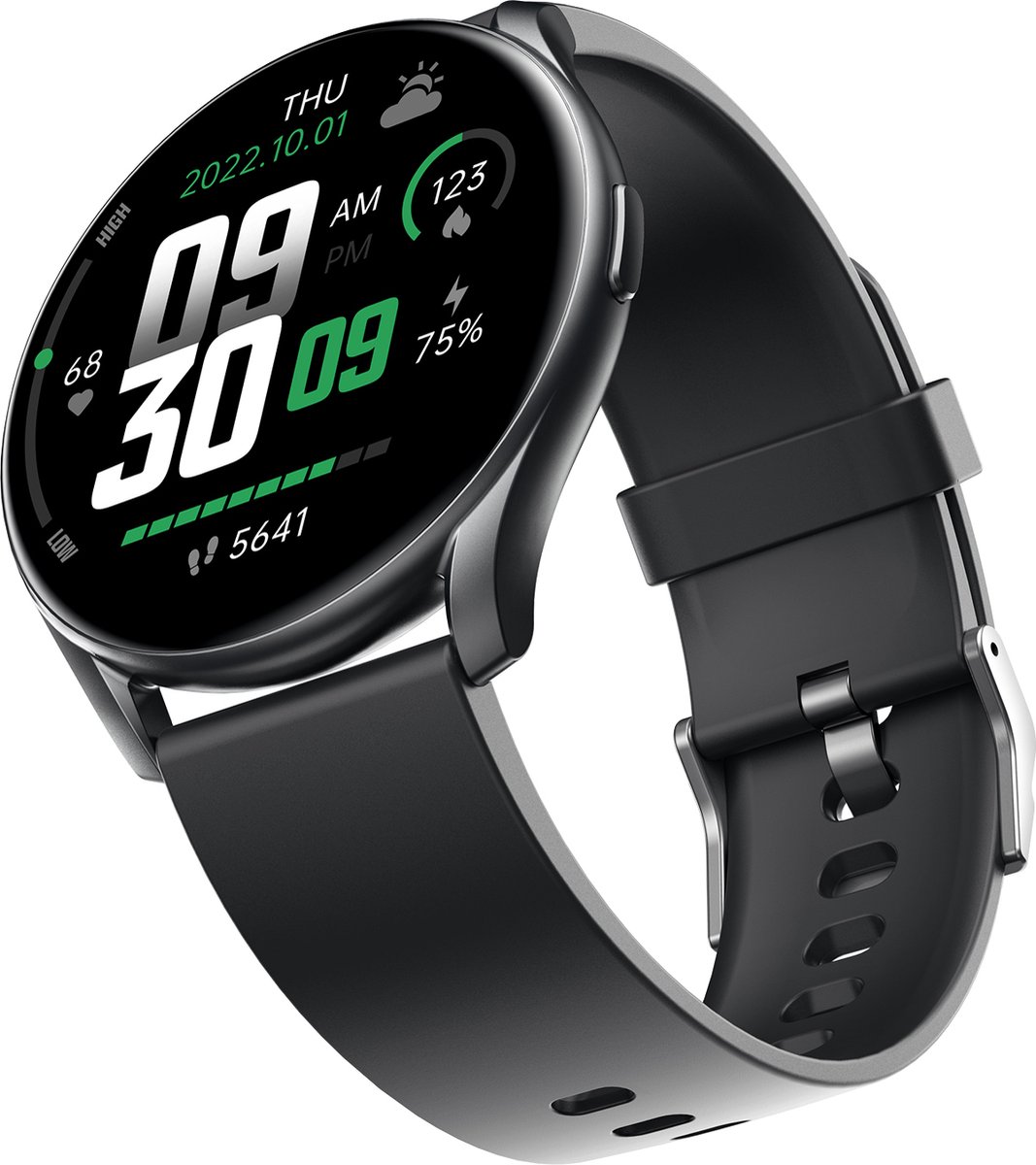 MAOO Smartwatch Dames en Heren - Horloge - Multisport - Stappenteller ...