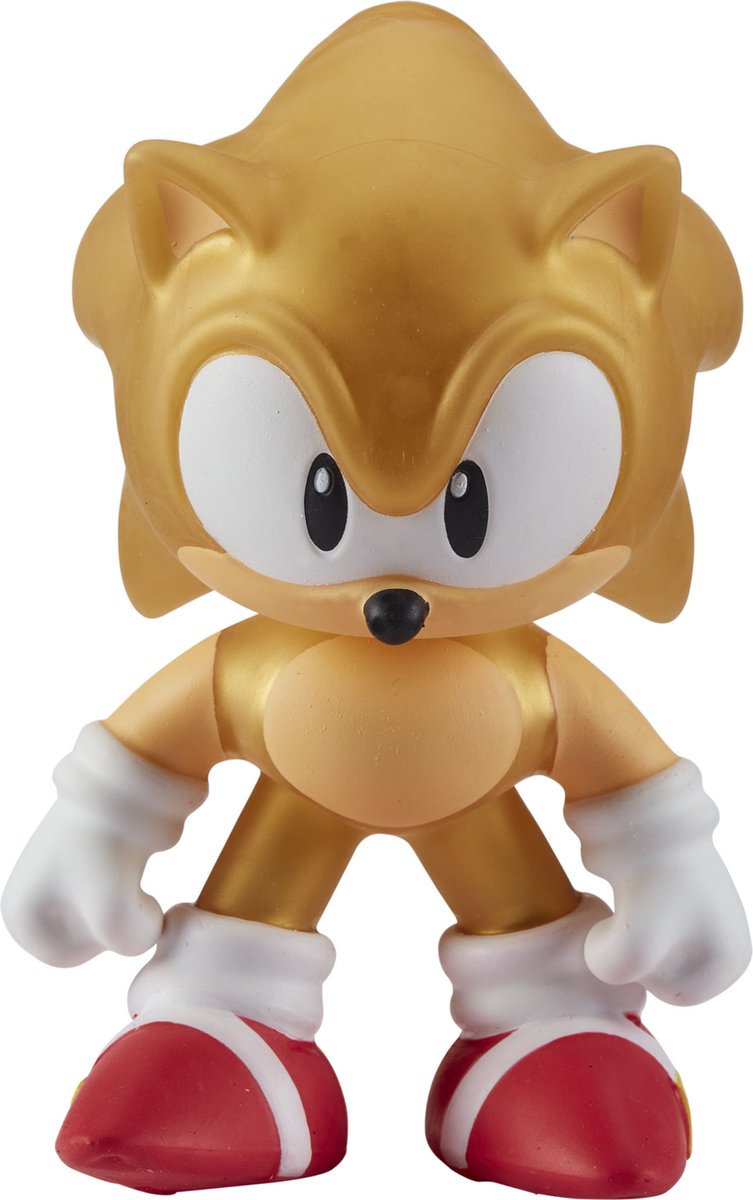 Stretch Sonic - Figurine extensible Goud Sonic The Hedgehog | bol.com
