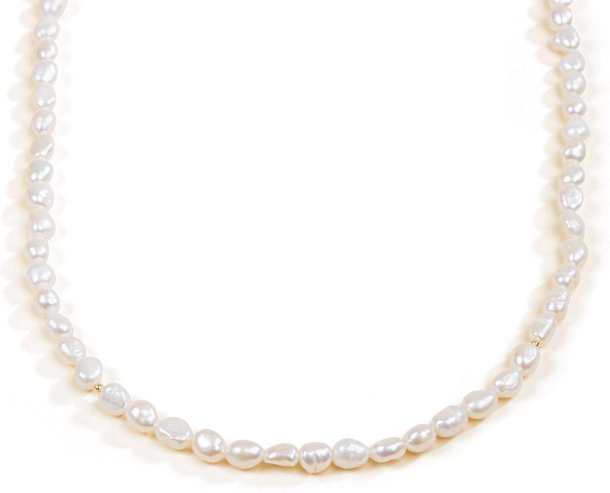 Rebelle Amsterdam - Parelketting - Parel Ketting - Zoetwater Parels ...