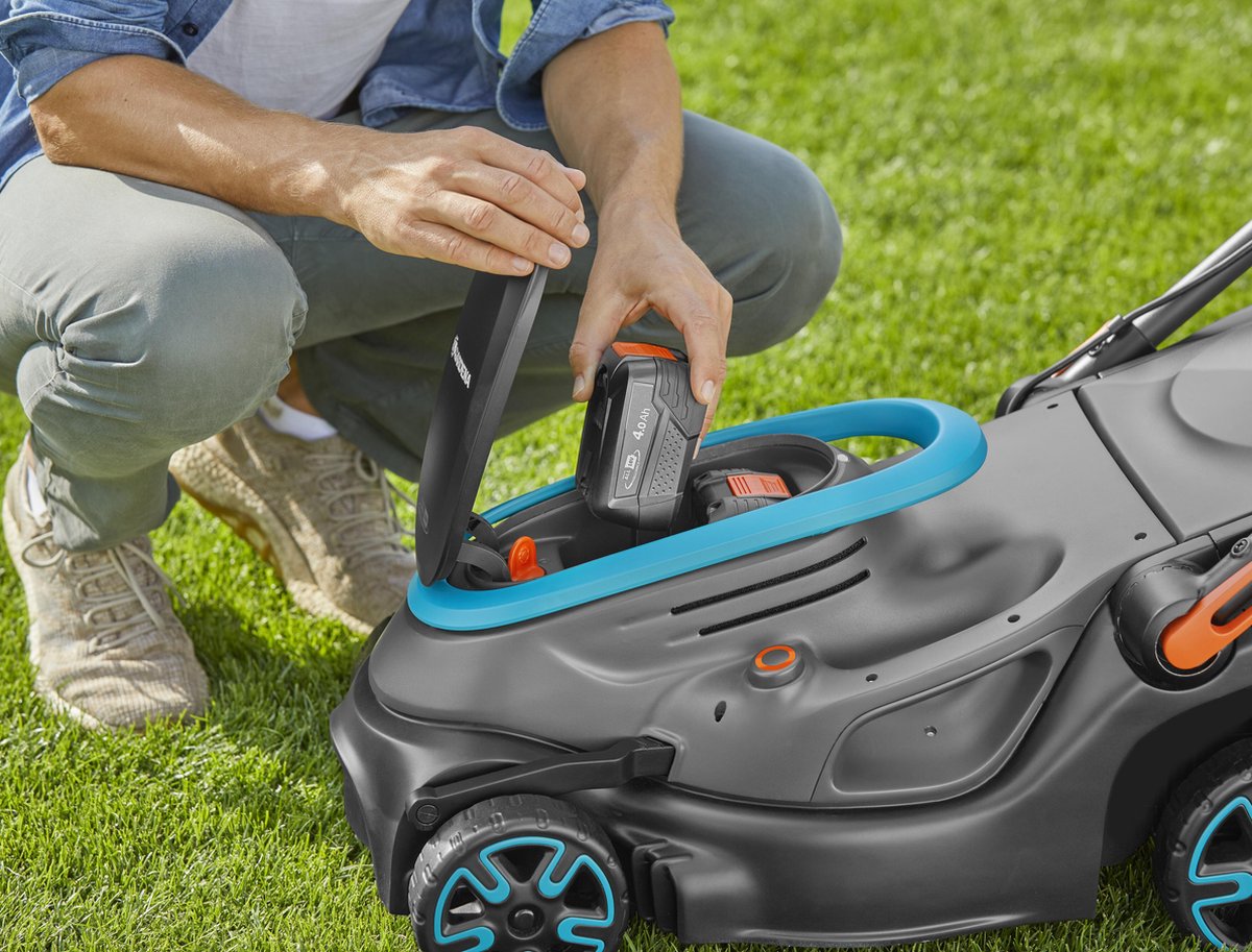 GARDENA PowerMax 37/36V P4A solo Grasmaaier Accu Zonder accu, Zonder ...