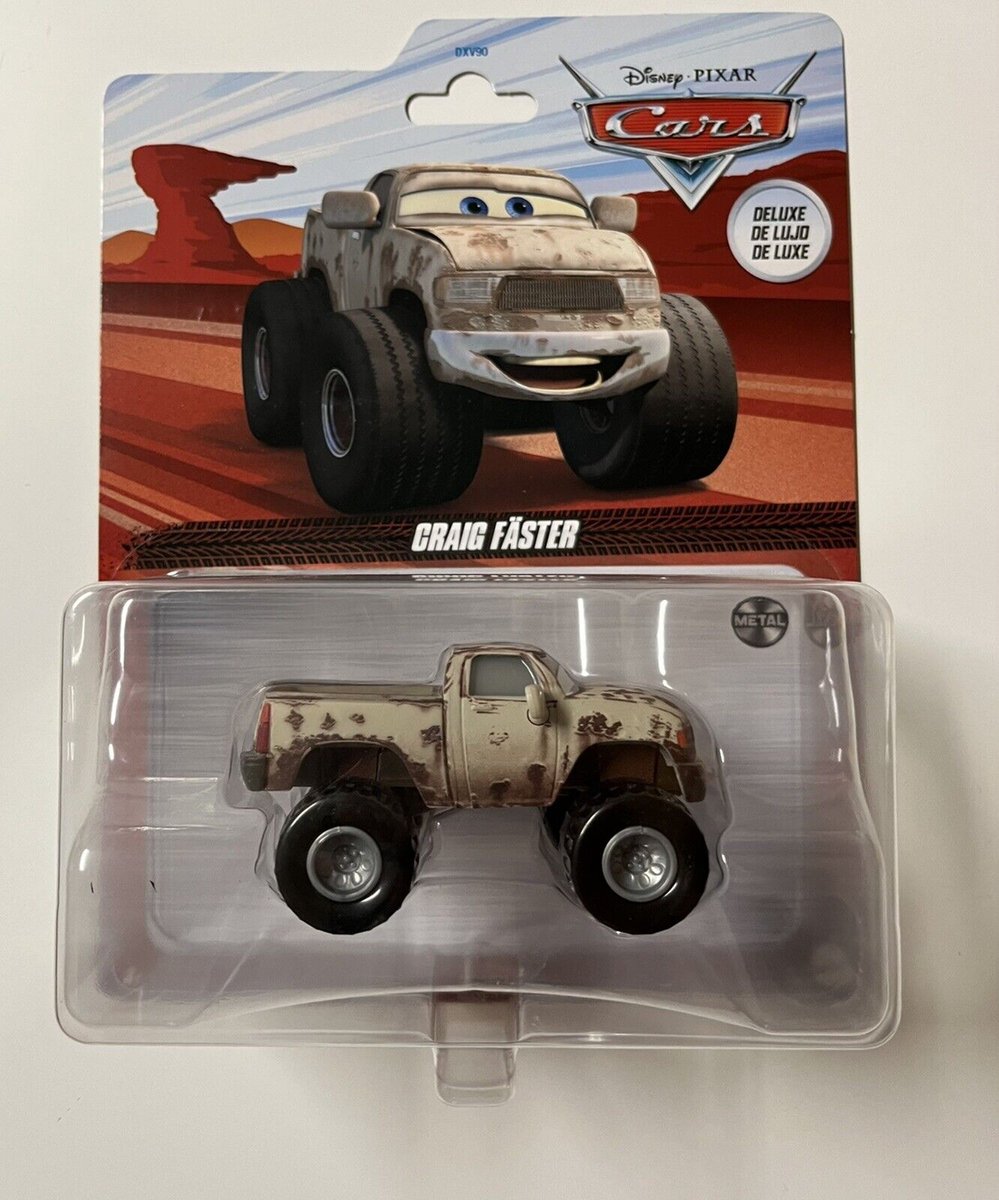 DISNEY PIXAR CARS CRAIG FASTER DELUXE | bol.com