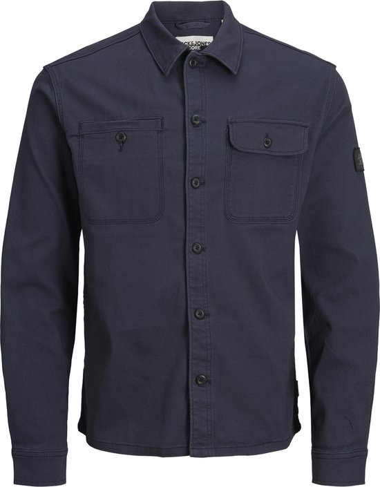 JACK&JONES PLUS JCOBEN CLASSIC STRETCH OVERSHIRT LS PLS Heren Overhemd ...