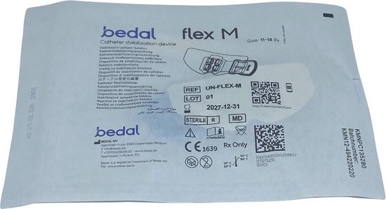 Bedal Flex M Universele fixatiepleister (11-18Fr) | bol