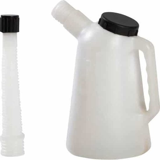 Maatkan/oliekan met flexibele tuit en verdeling - Maat: 3000ml | bol