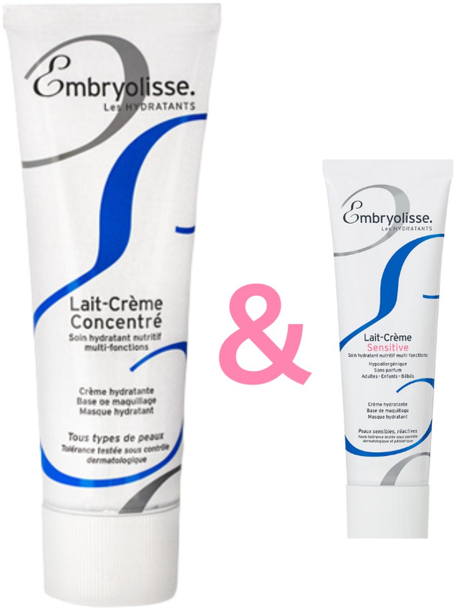 Embryolisse Lait Crème Contcentré 75ml + Lait Crème Concentré Sensitive ...