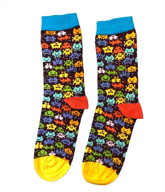 Sockston Socks - Arcade Socks - Game Socks - Grappige Sokken - Vrolijke ...