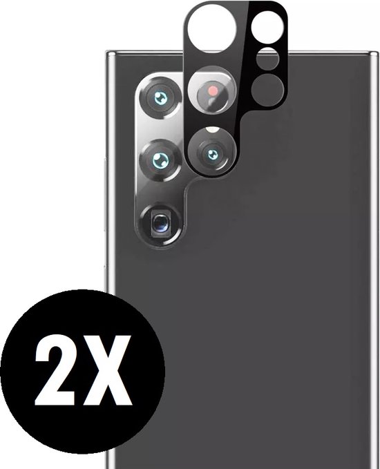 Screenz® - Camera lens protector geschikt voor Samsung Galaxy S22 Ultra ...