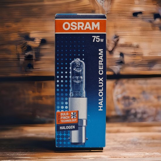 Osram 64473AM Halolux Ceram 75 watt B15D | bol.com