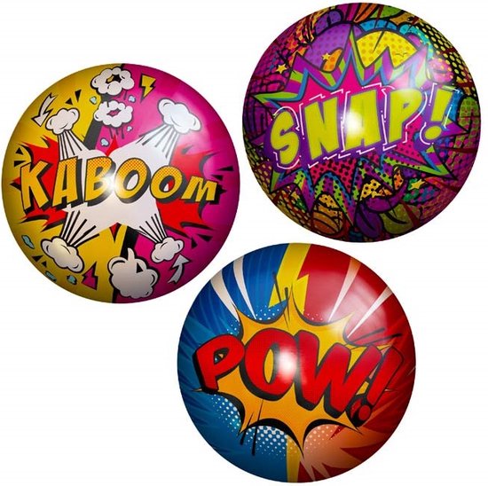 Bal Cartoon 23cm - 3 verschillende | bol.com